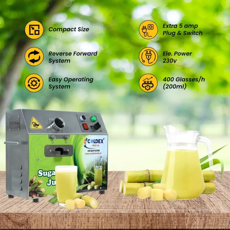 Buy Ganna Juice Machine in India - Coldex India